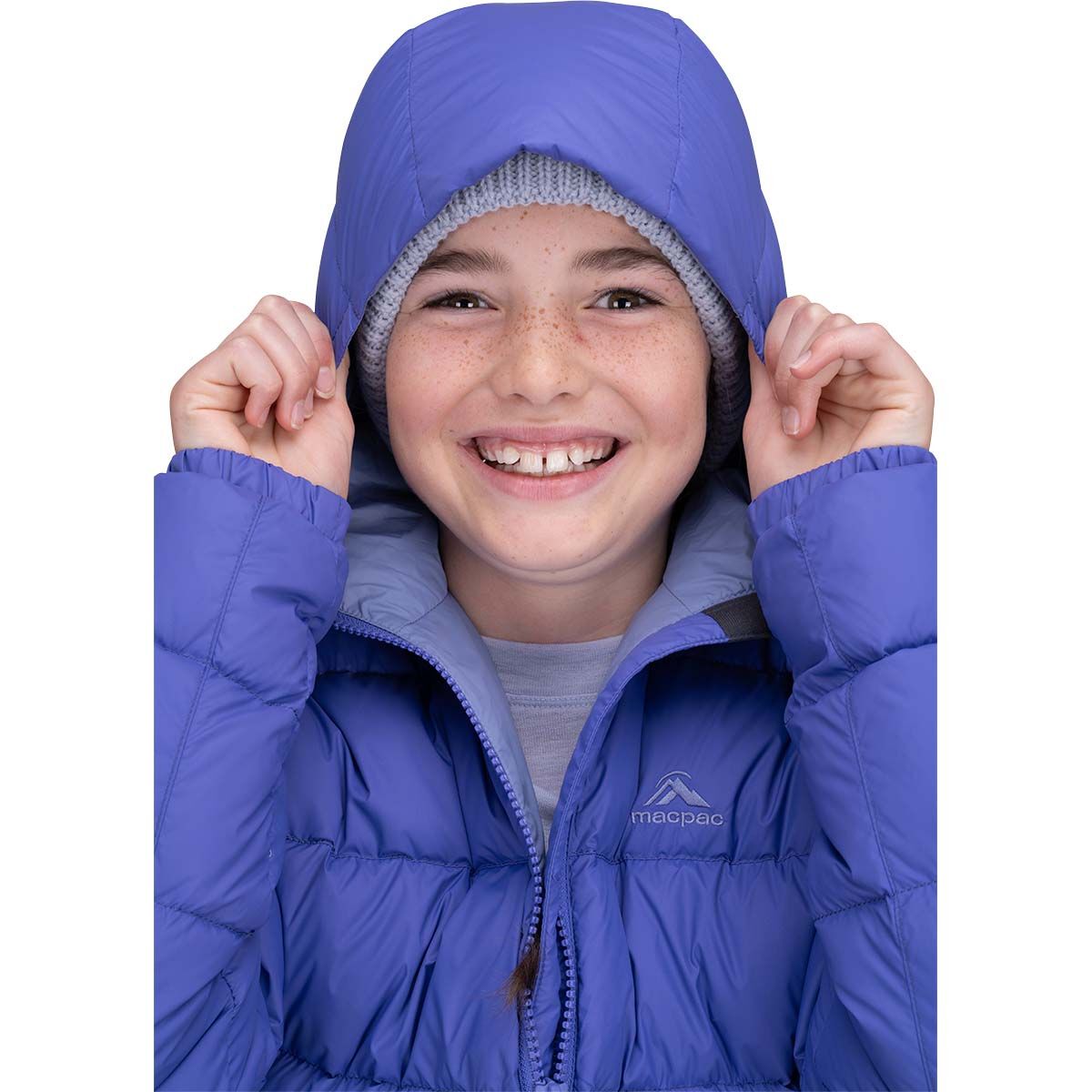 Macpac Kids' Halo Hooded Down Puffer Jacket V2 | BCF