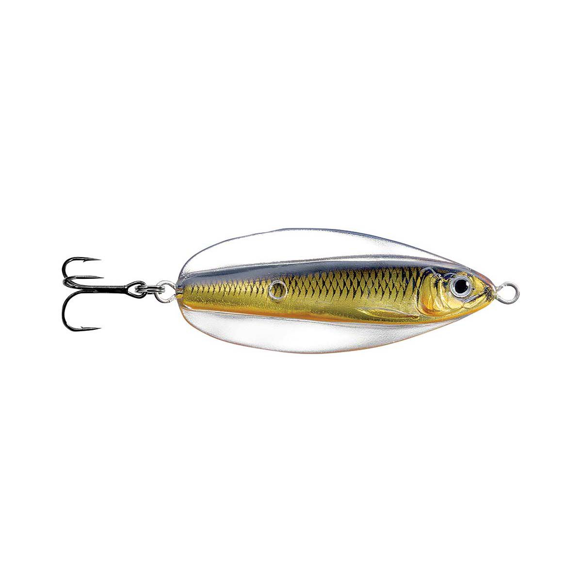 Livetarget Erratic Shiner Spoon Lure 14g Gold Black | BCF