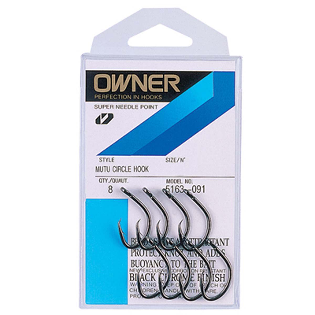 Owner Mutu Circle Hooks | BCF