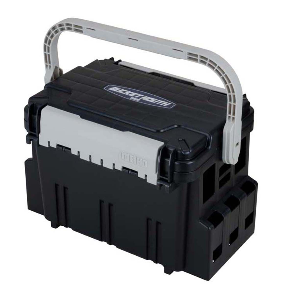 Meiho Bucket Mouth 5000 Tackle Box Black | BCF