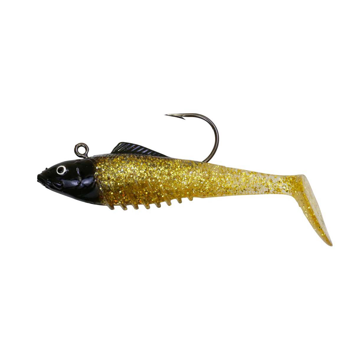 Squidgies Slick Rig Soft Plastic Lure 100mm Goldeneye | BCF