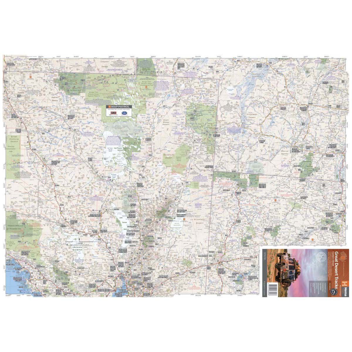 Hema Map Great Desert Tracks Eastern Sheet | BCF