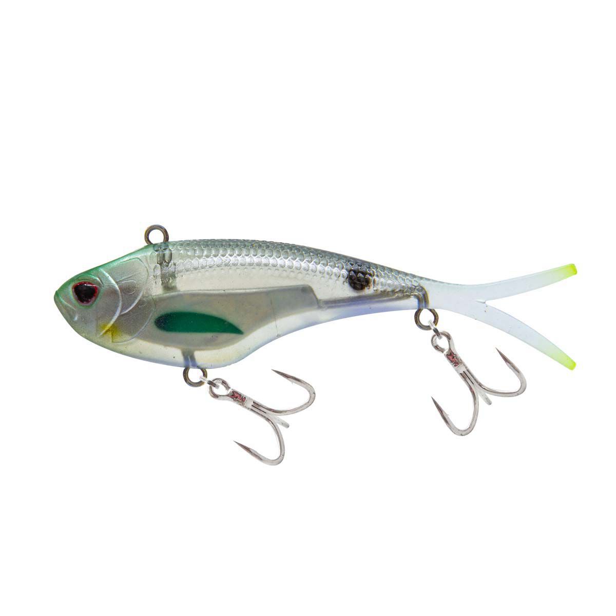 Nomad Vertrex Swim Soft Vibe Lure 110mm Holo Ghost Shad | BCF