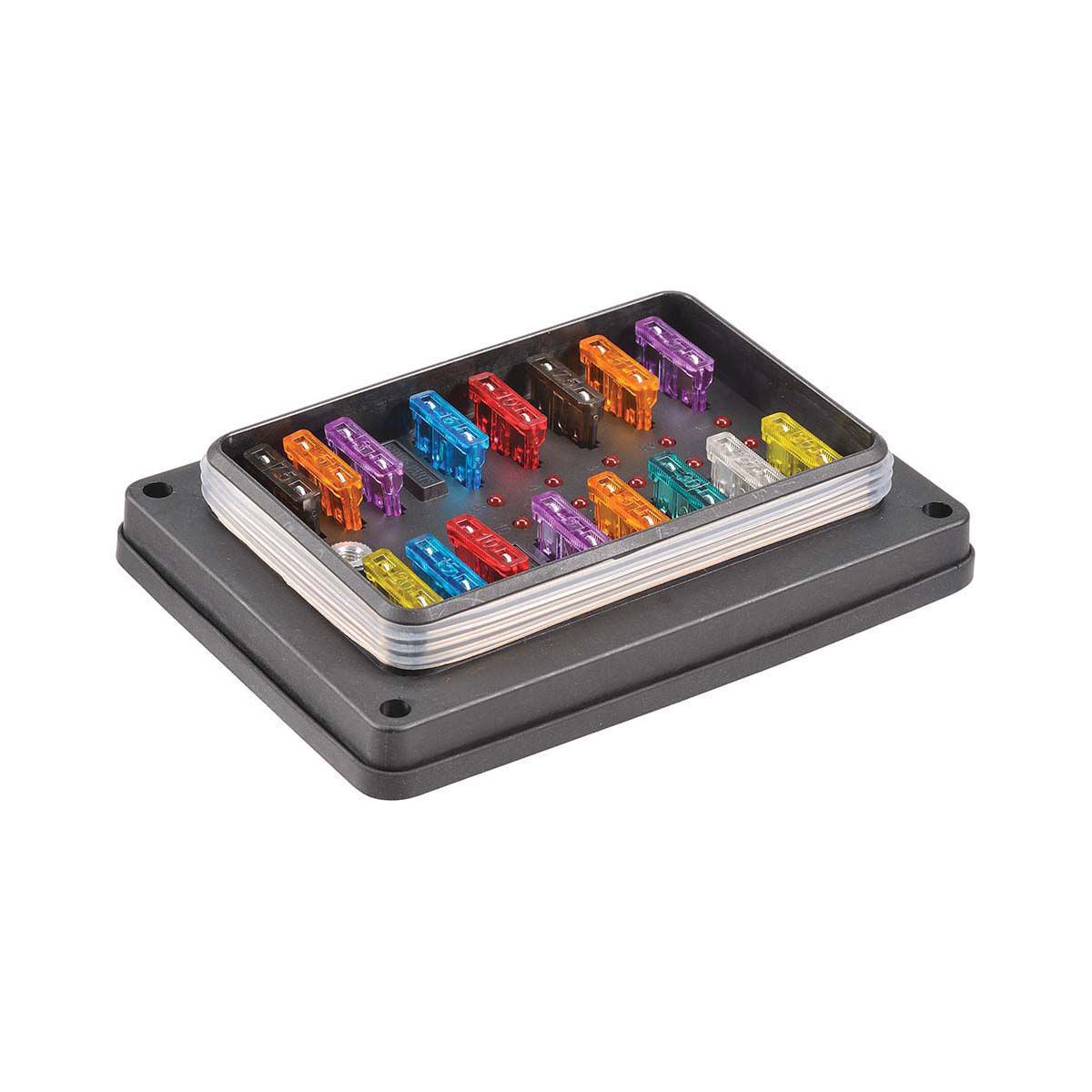 Narva Sealed Fuse Box with LED 10 Way | BCF