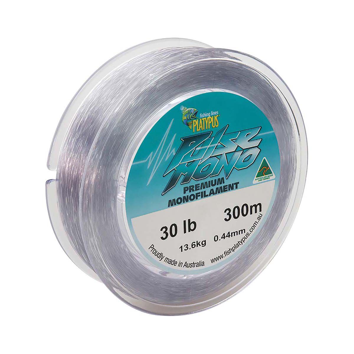 Platypus Pulse Premium Mono 300m Green 50lb BCF