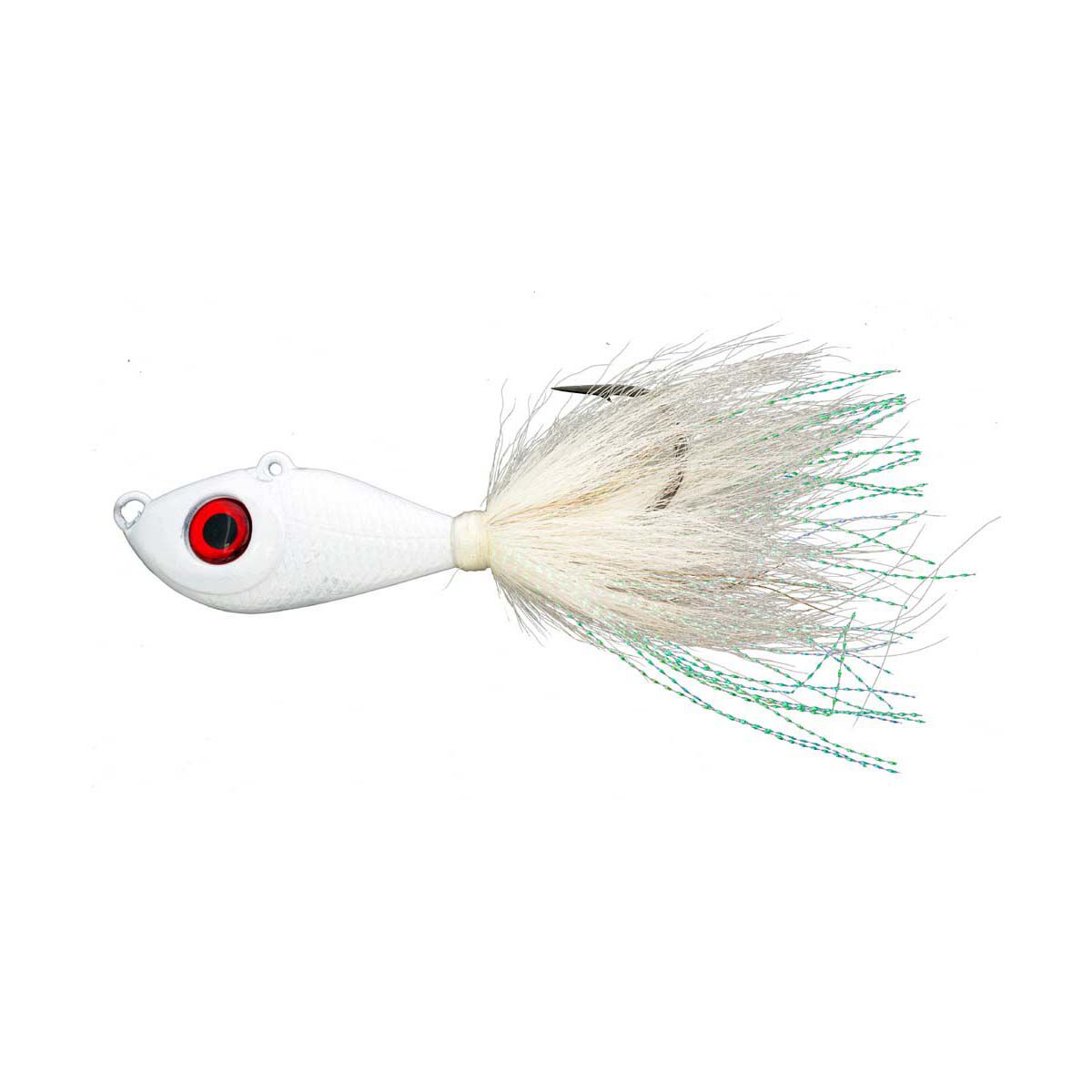 Mustad Big Eye Bucktail Jig Lure 6oz White | BCF