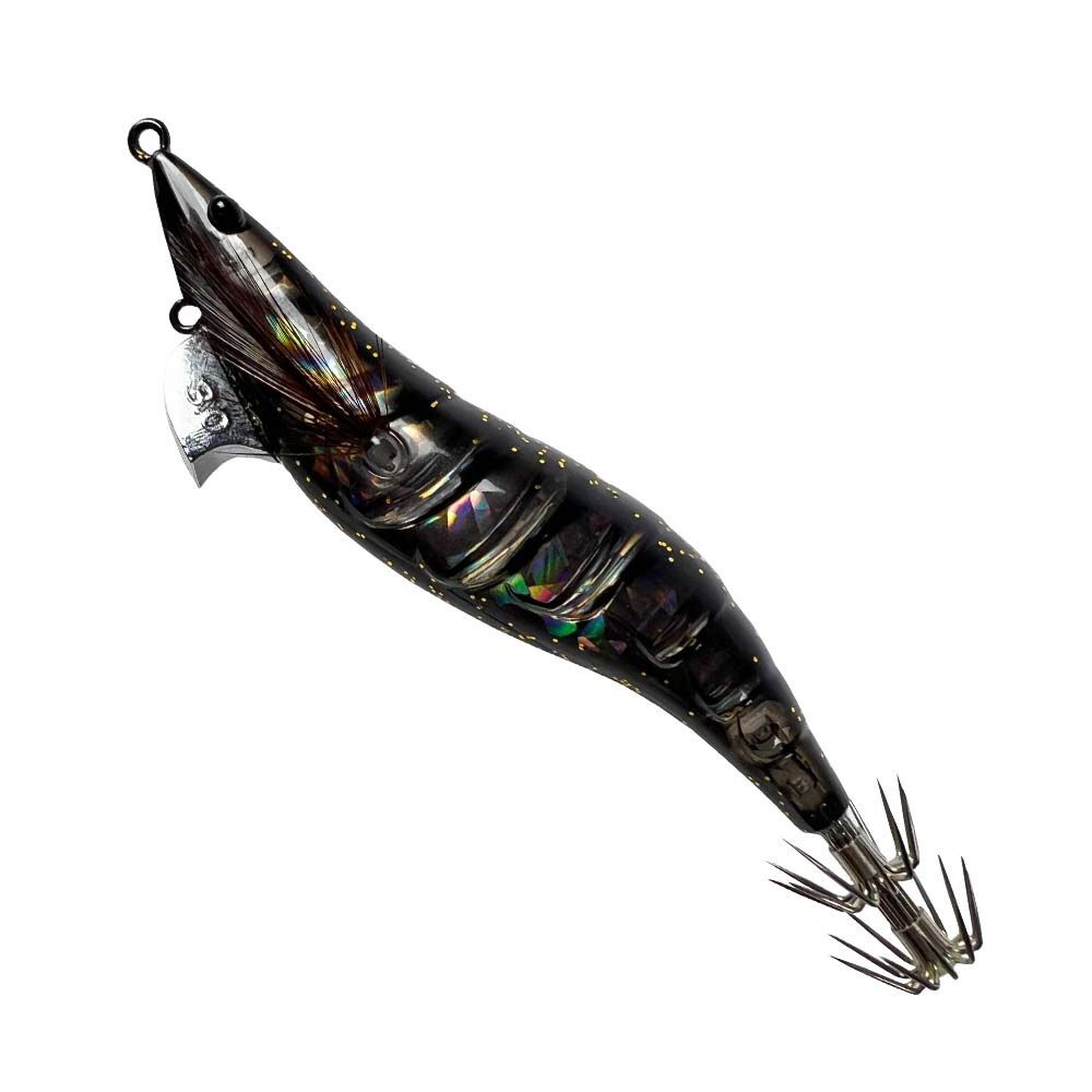 Ocean's Legacy Egi Seek Squid Jig 3.5D Black Gold | BCF