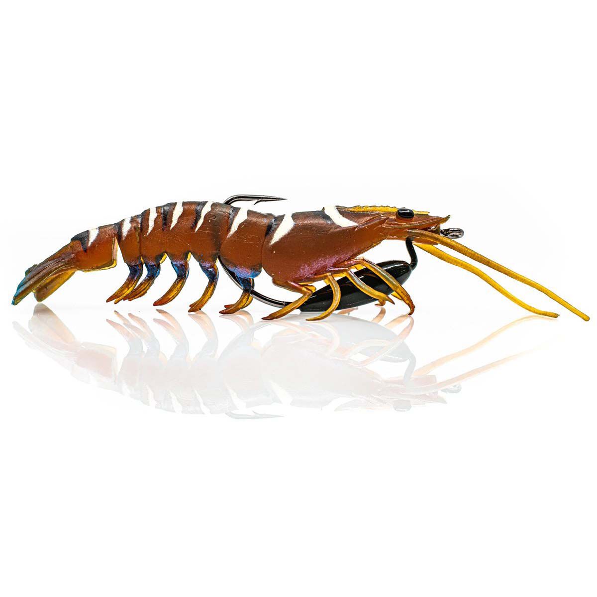 Chasebaits Flick Prawn Heavy Lure 125mm Green Prawn | BCF