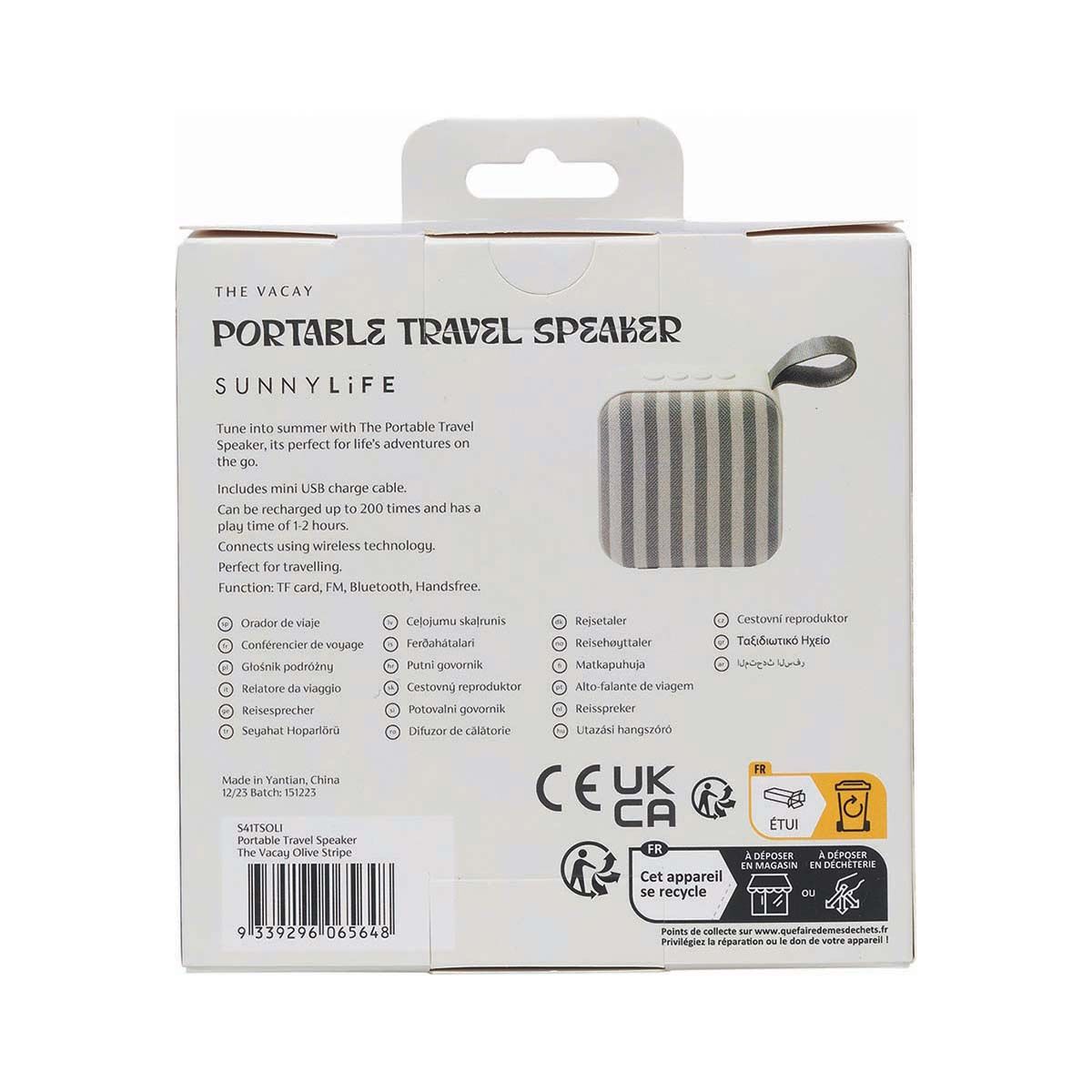 Sunnylife The Vacay Travel Speaker | Bcf