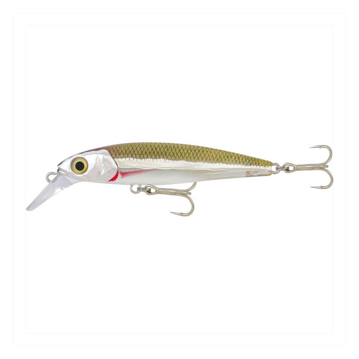 Samaki Pacemaker Cast Minnow Hard Body Lure 90mm Whitebait | BCF