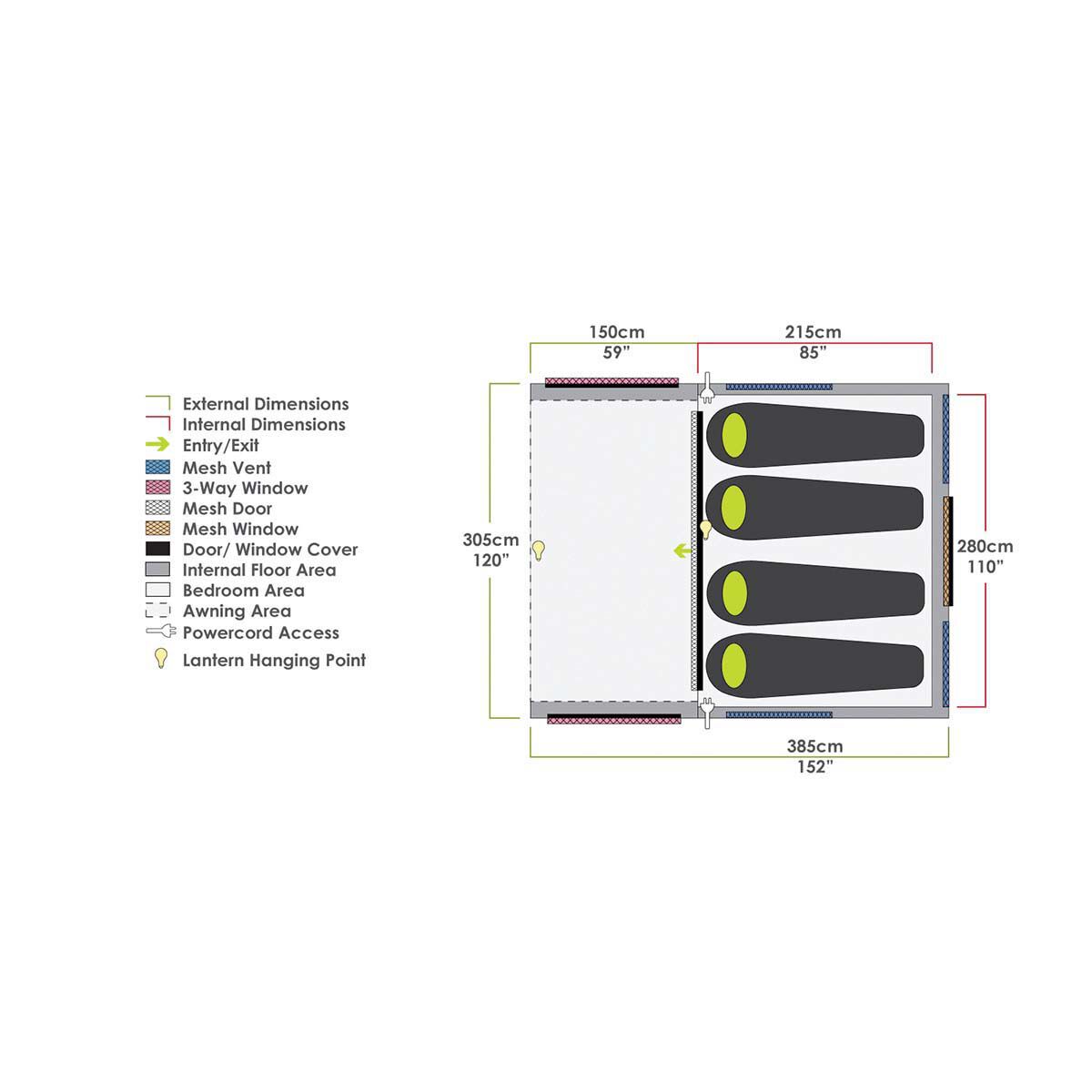 Zempire Evo TS V2 Air Tent | BCF