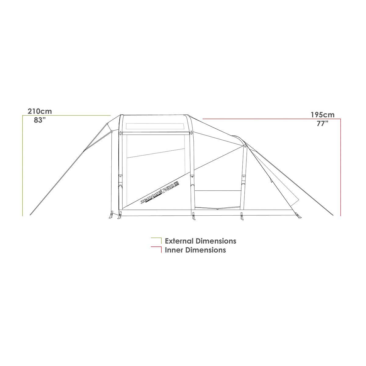 Zempire Evo TS V2 Air Tent | BCF