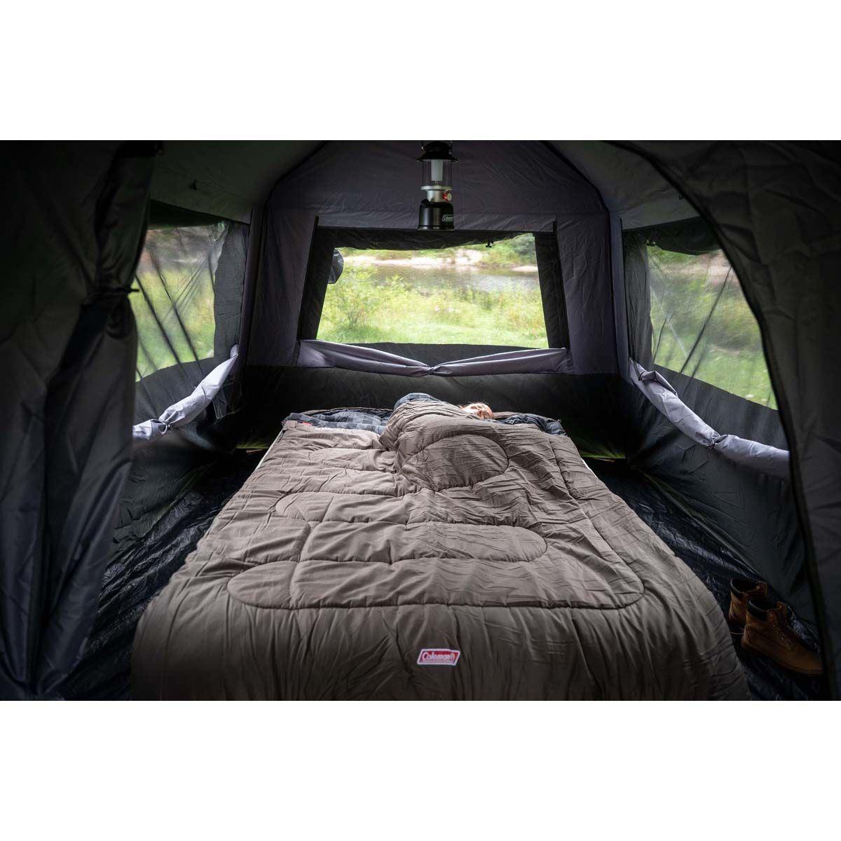 Coleman Pilbara -7C Double Hooded Sleeping Bag | BCF