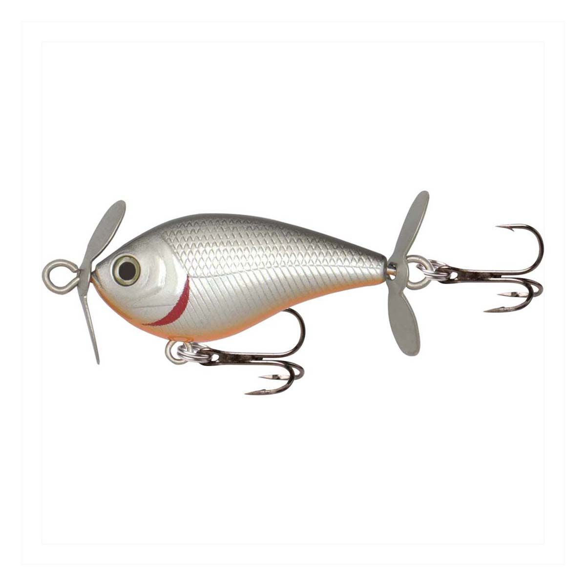 Fishcraft Fizz Bug Surface Lure 38mm Silver Shad | BCF