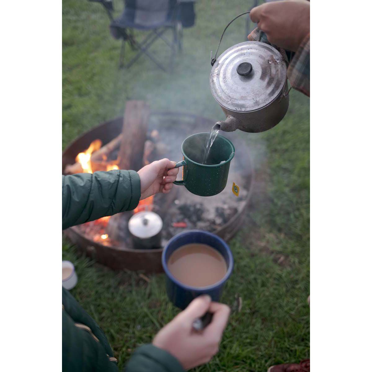 Campfire Aluminium Billy Teapot 4pt 1.8L | BCF