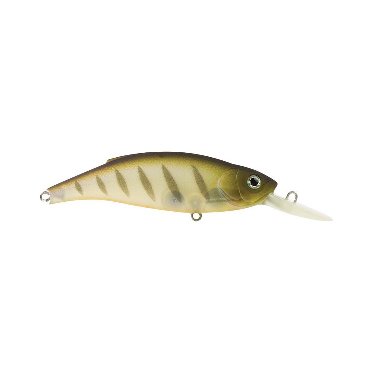 Atomic Hardz Shiner Mid Diver Hard Body Lure 75mm Prawn Tiger | BCF