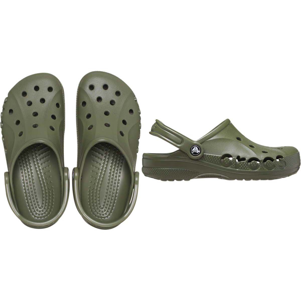 Crocs Unisex Baya Clogs Army M13 | BCF