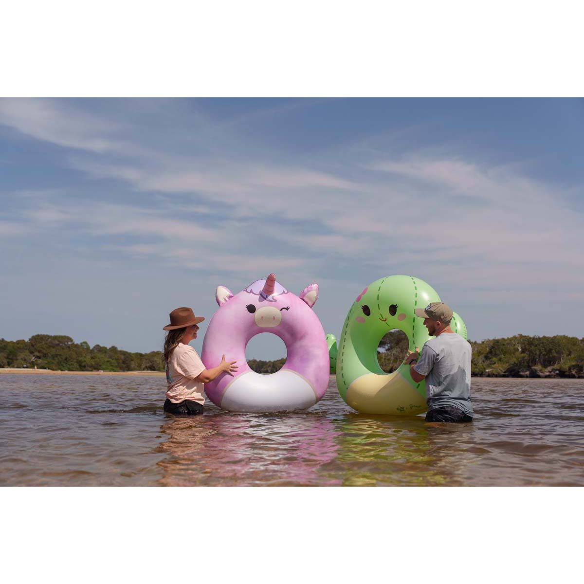 Big Mouth Squishmallow Pool Inflatable Lola The Unicorn | BCF