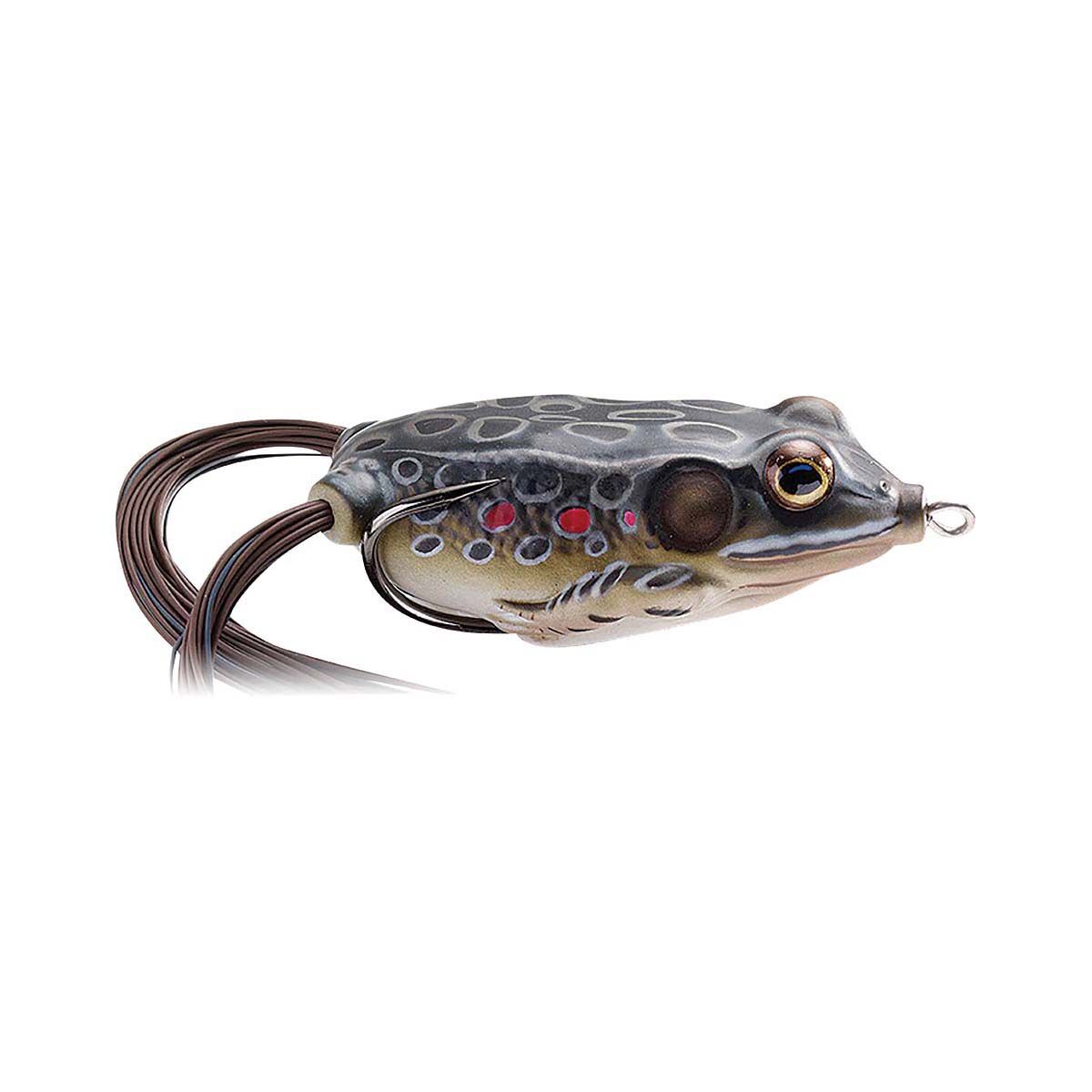 Livetarget Hollow Body Frog Surface Lure 1.75in Brown Black | BCF