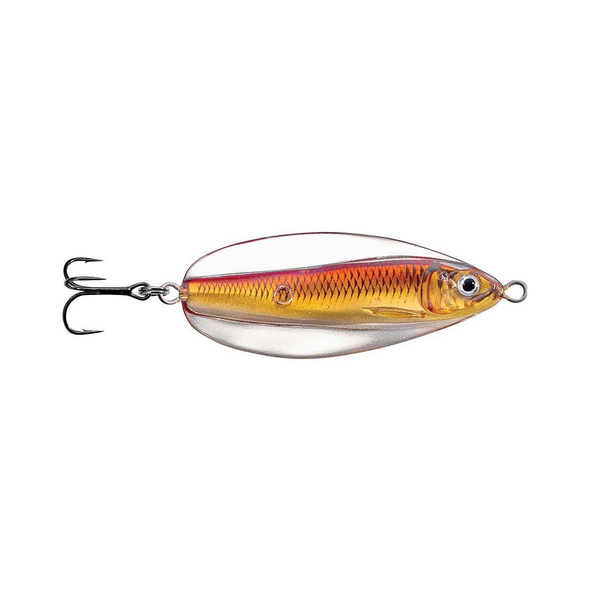 Livetarget Erratic Shiner Spoon Lure 11g Gold Red | BCF