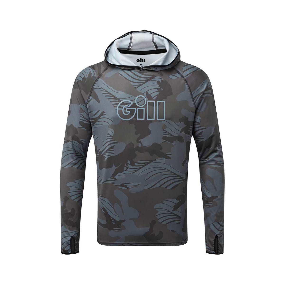 Gill Men's XPEL Tech Hoodie Sublimated Polo Shadow Camo S | BCF