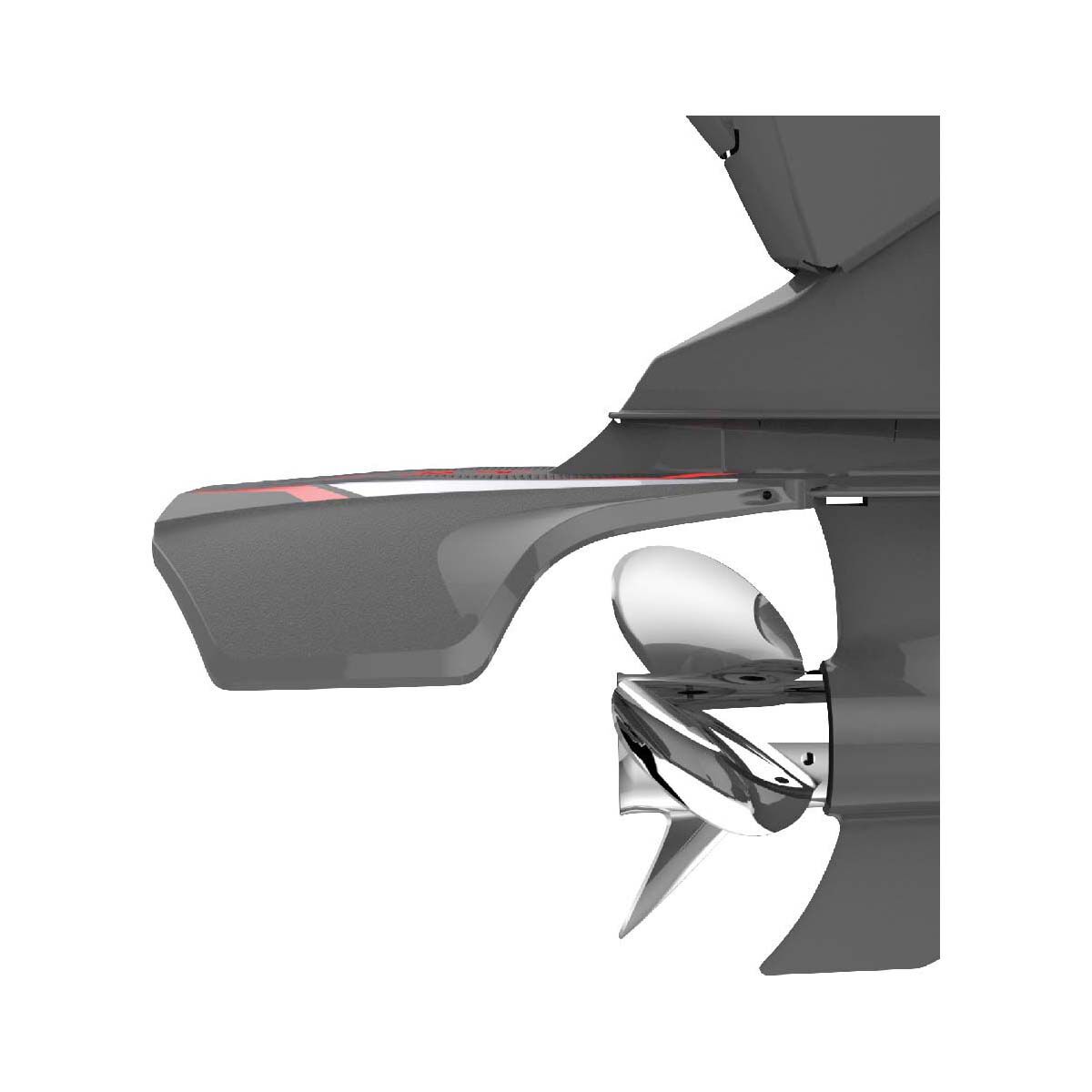 StingRay XR4 Hydrofoil Outboard Stabiliser Grey | BCF