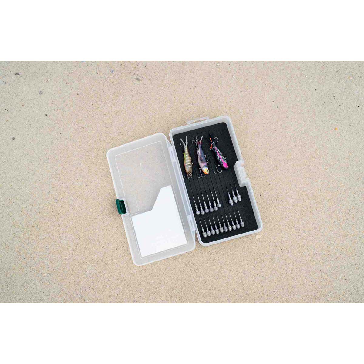 Meiho Slit Foam SC-LL Tackle Box Clear | BCF