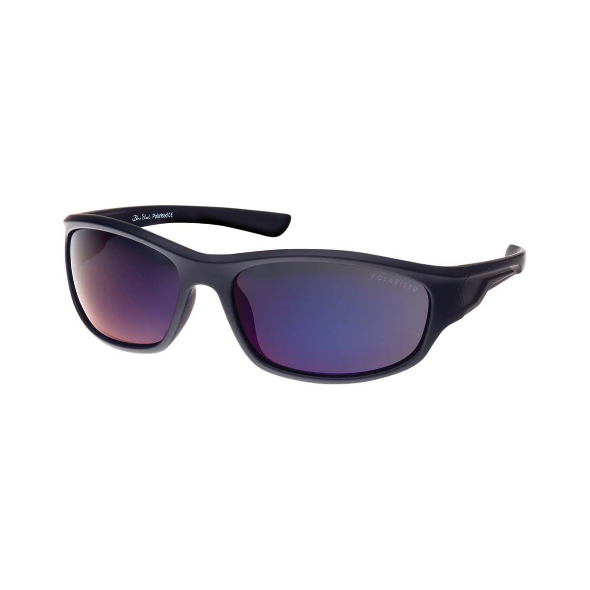 Blue Steel 4205 B01-T0S6 Men’s Polarised Sunglasses Matte Black with ...