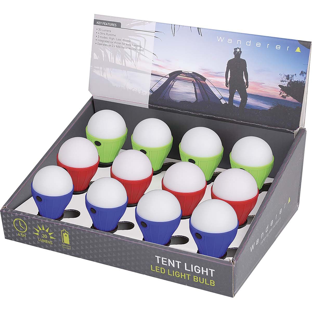 BCF LED Light Bulb Tent Light | BCF