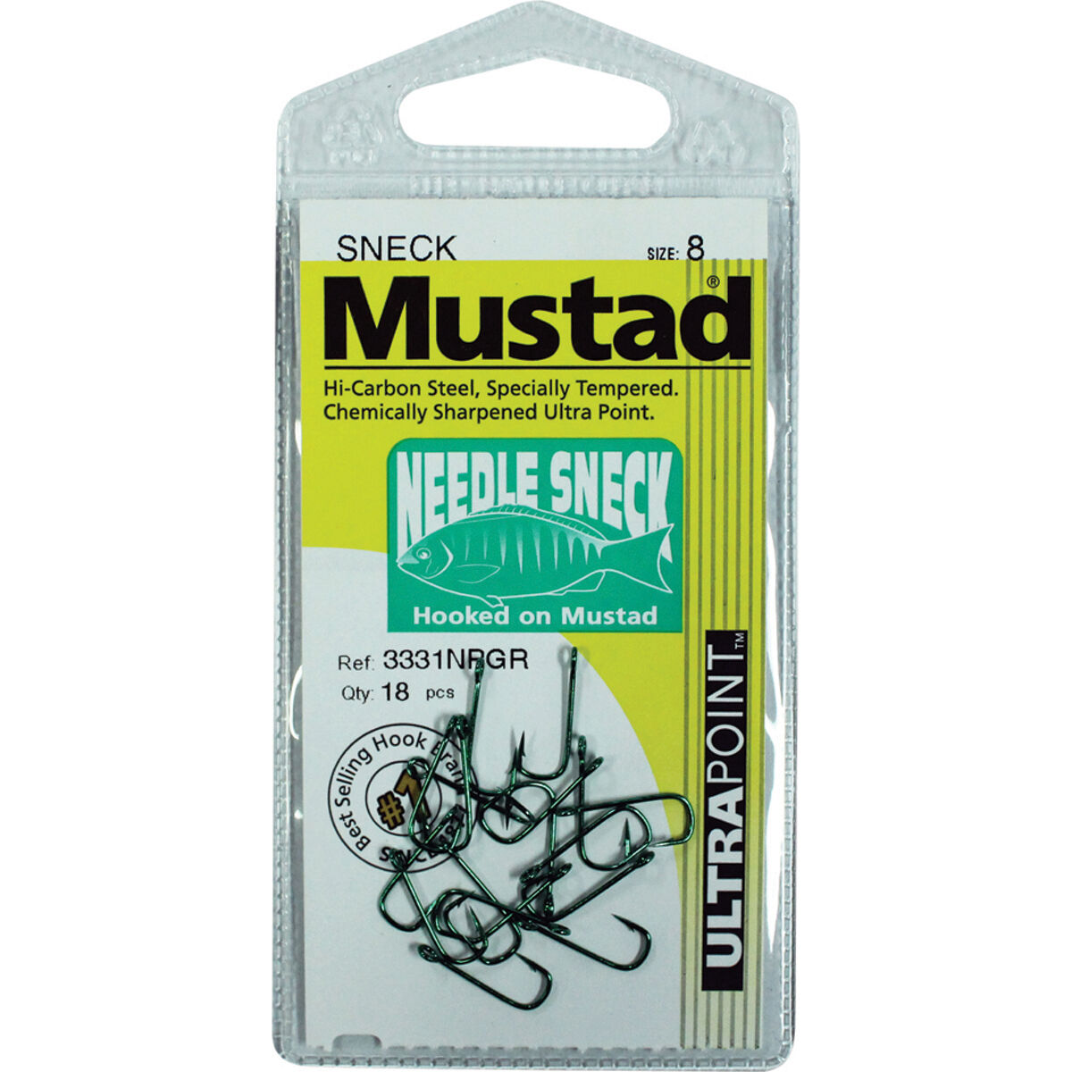 Mustad Blackfish S-Neck Hook 8 | BCF