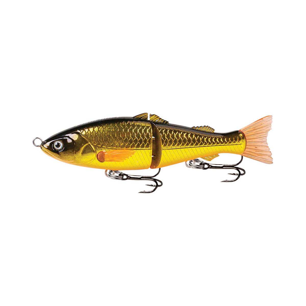 Fishcraft Dr Glide Glidebait Hard Body Lure 76mm Black and Gold | BCF