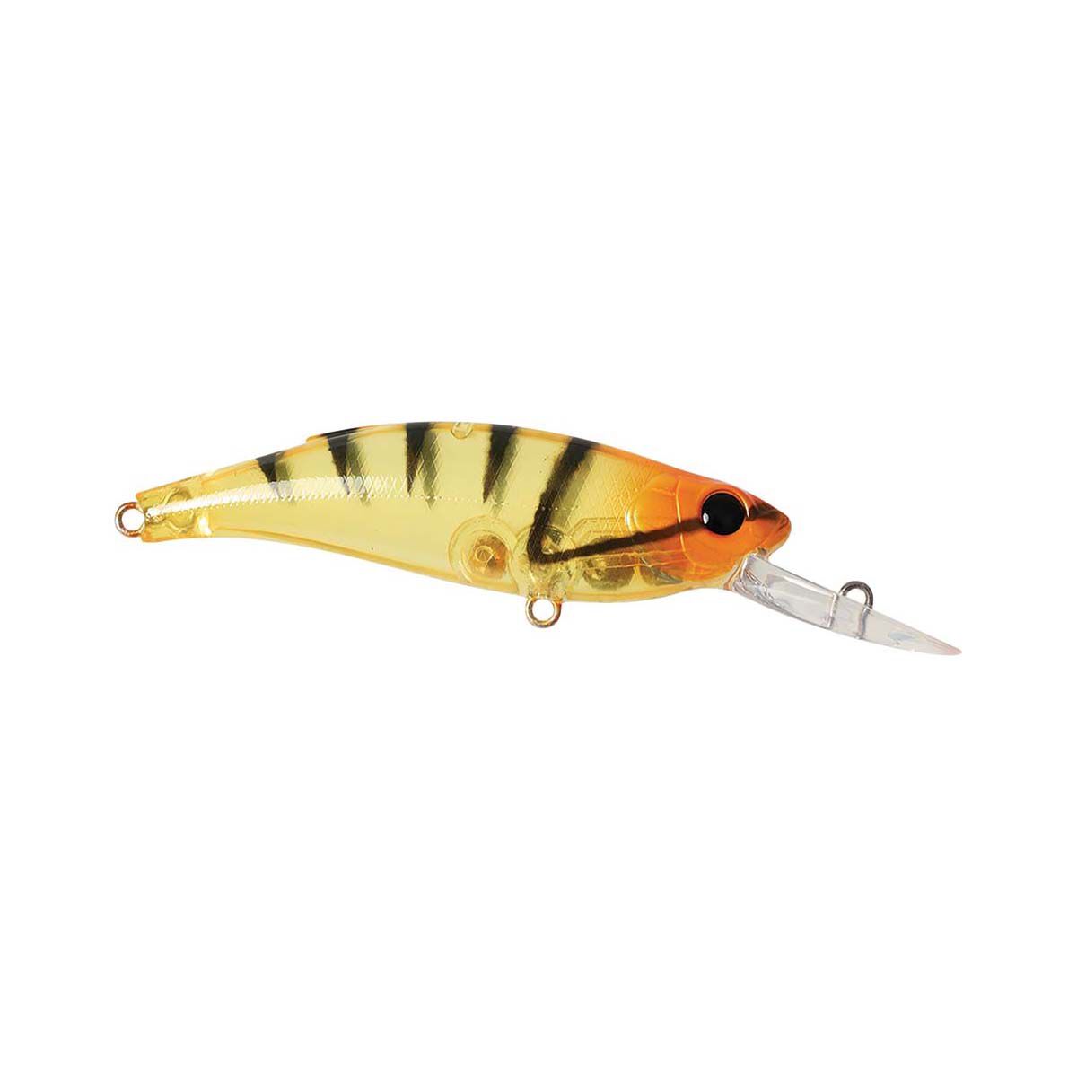 Atomic Hardz Shiner Mid Diver Hard Body Lure 75mm Bumble Bee | BCF