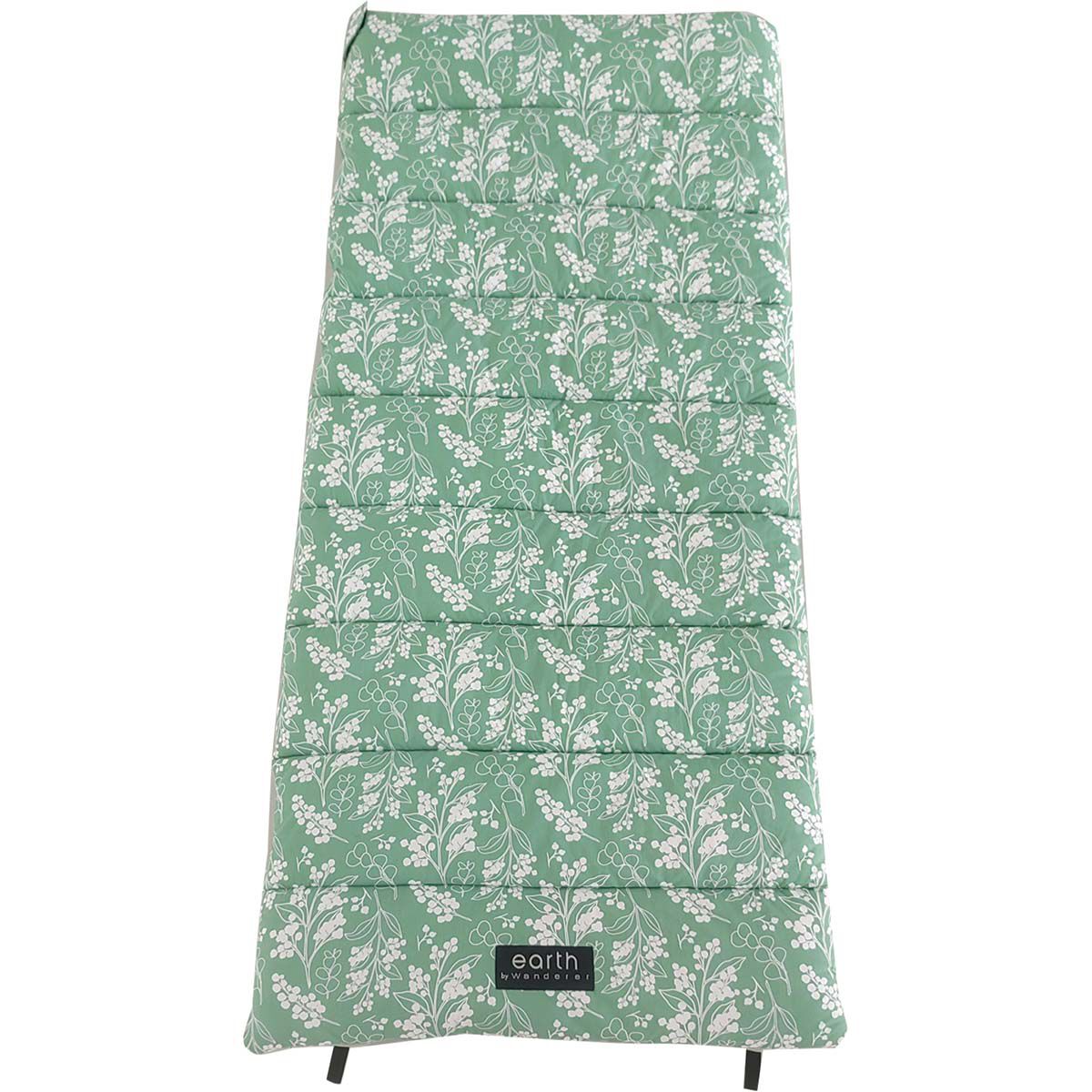 earth by Wanderer Flora Cotton 5.2 C Sleeping Bag BCF