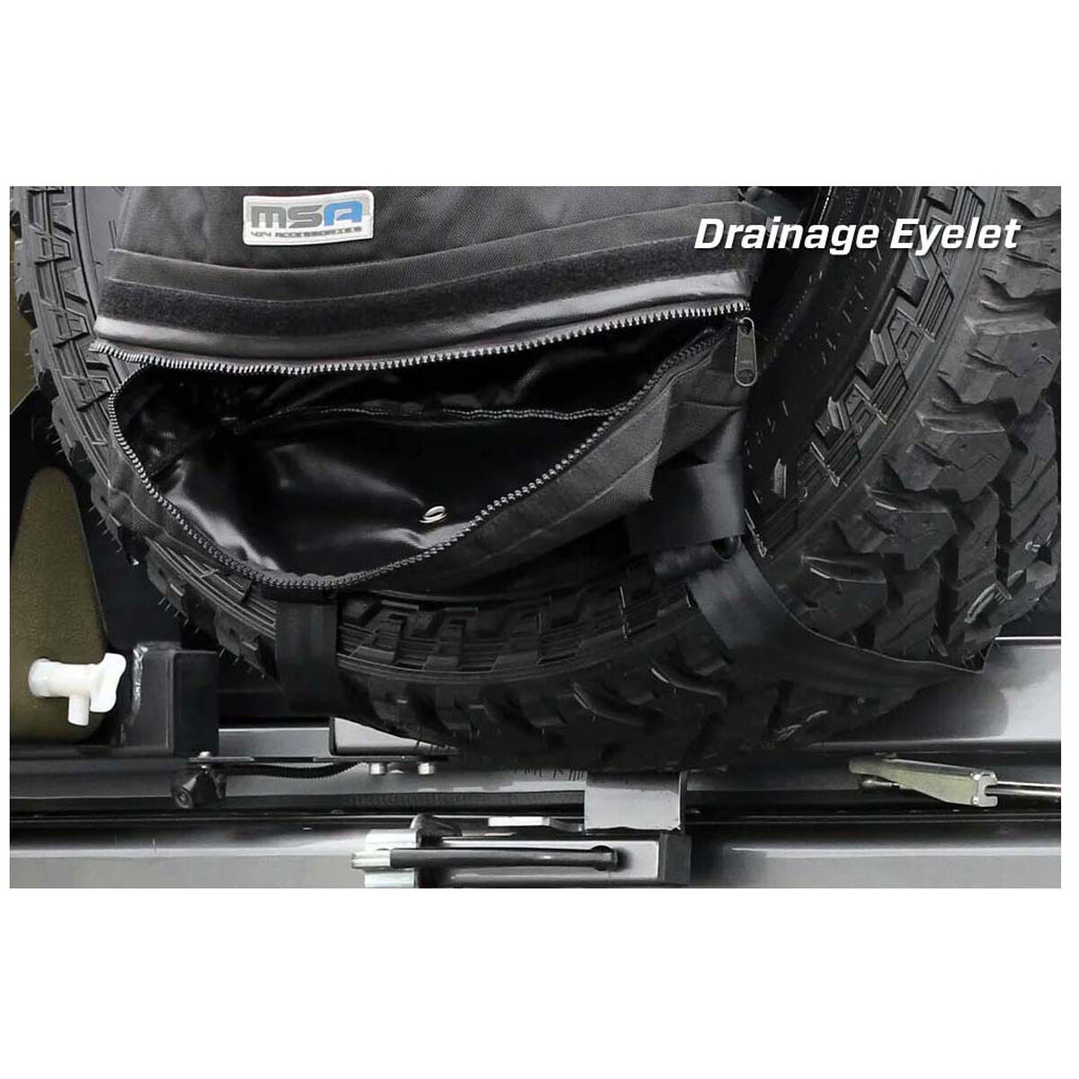 MSA Rear Wheel Rubbish Bin | BCF