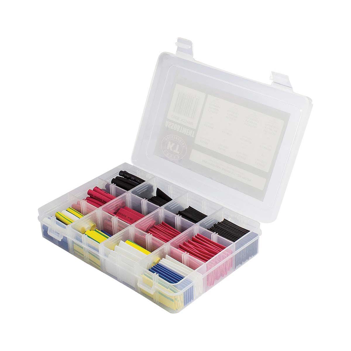 KT Cables Heat Shrink, 5mm to 13mm, Assorted Kit, 220 Pieces | BCF