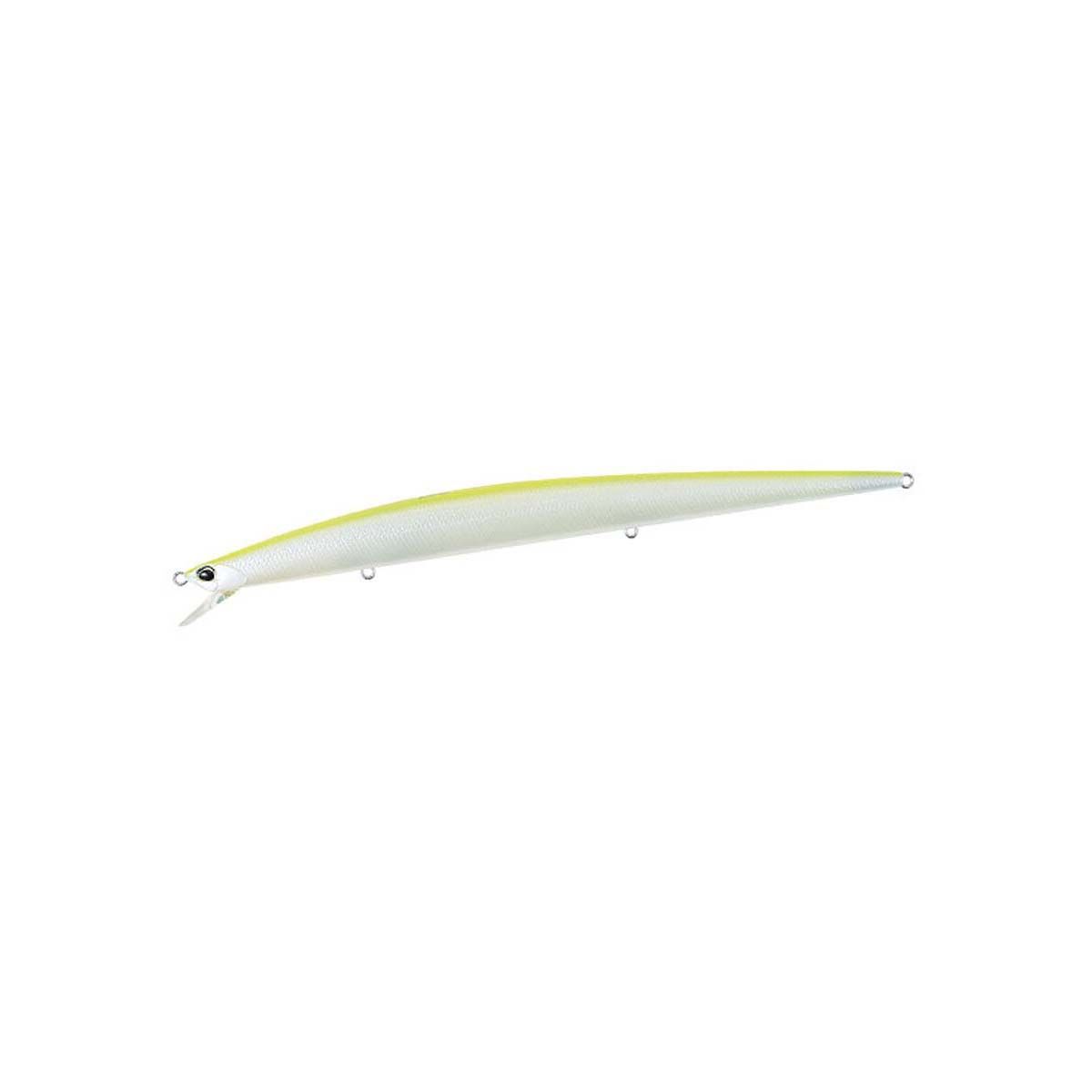 Duo Tide Minnow Slim 200 Hard Body Lure 200mm Pearl Chartreuse OB | BCF