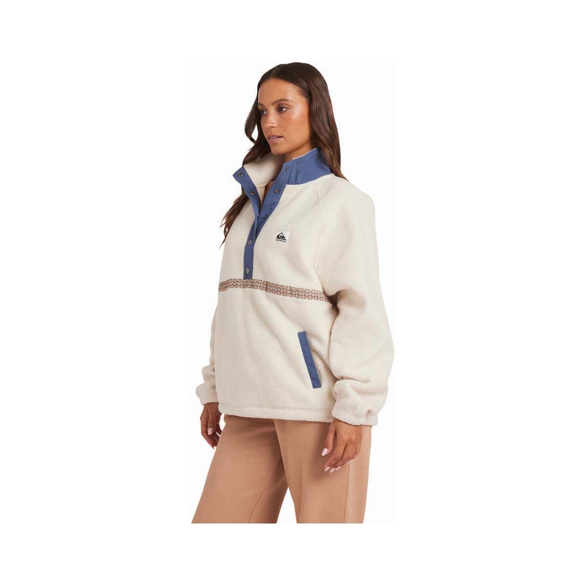 Quiksilver Sherpa Compass Fleece Jumper for Women | BCF