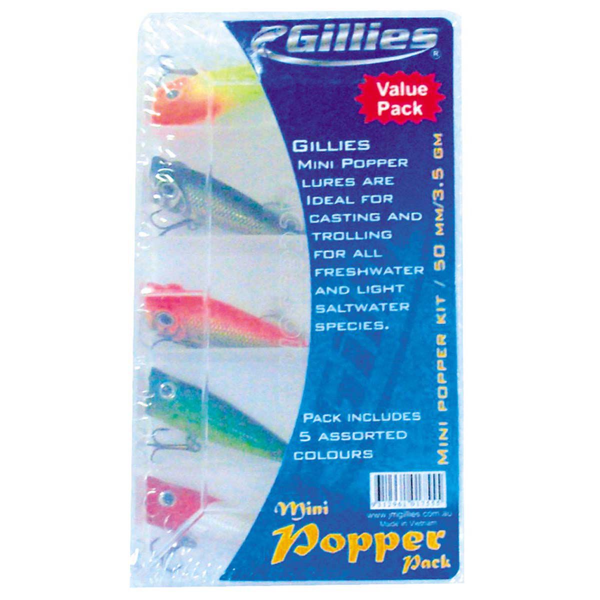 Gillies Mini Popper Kit 5 Pack | BCF
