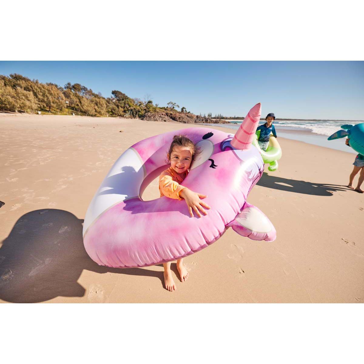 Big Mouth Squishmallow Pool Inflatable Lola The Unicorn | BCF