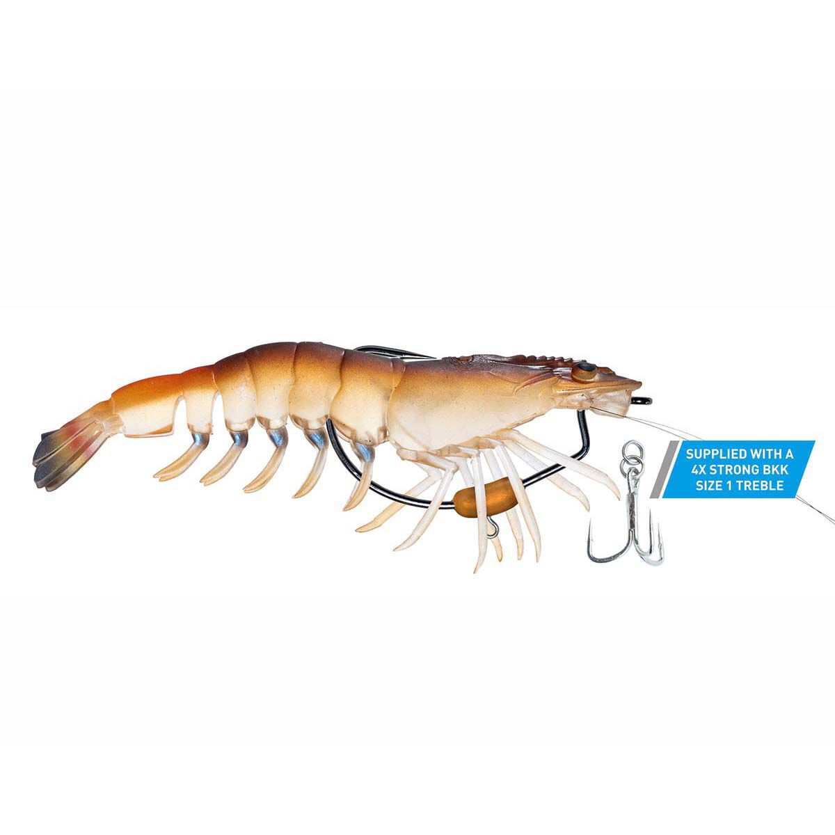 Chasebait Flick Prawn Lure 180mm Native Prawn | BCF