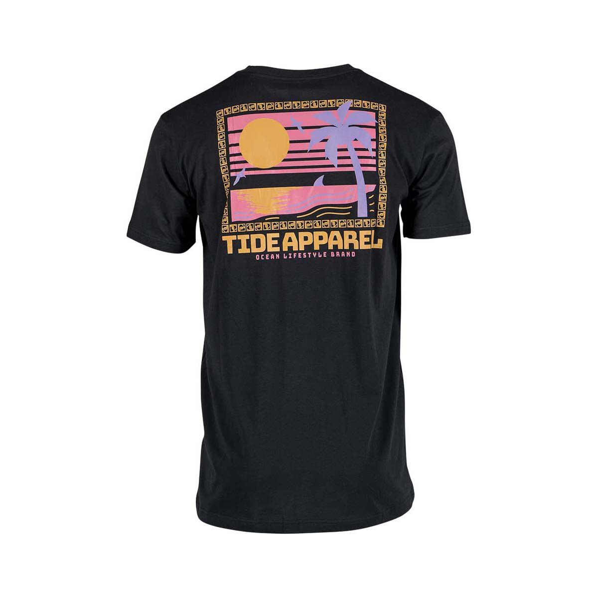 Tide Apparel Men's Horizon Short Sleeve Tee Black 3XL | BCF