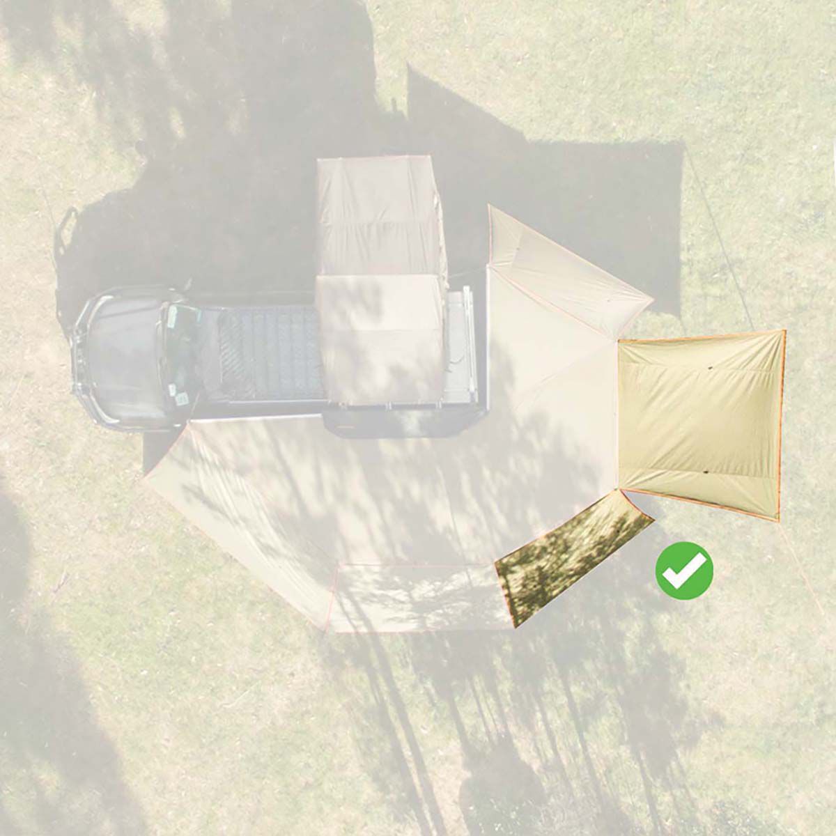 Darche Eclipse 270 Wall 2 Left | BCF