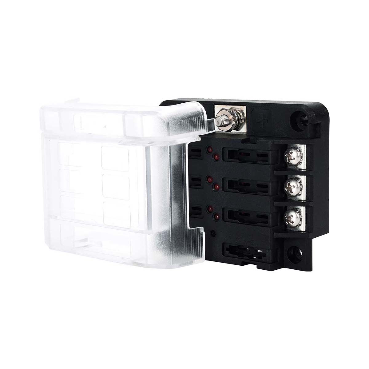 Bowline Fuse Block 6 Gang Black | BCF