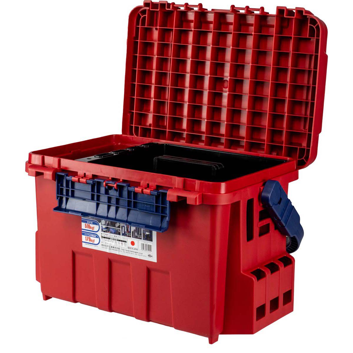 Meiho Bucket Mouth 9000 Tackle Box Red | BCF