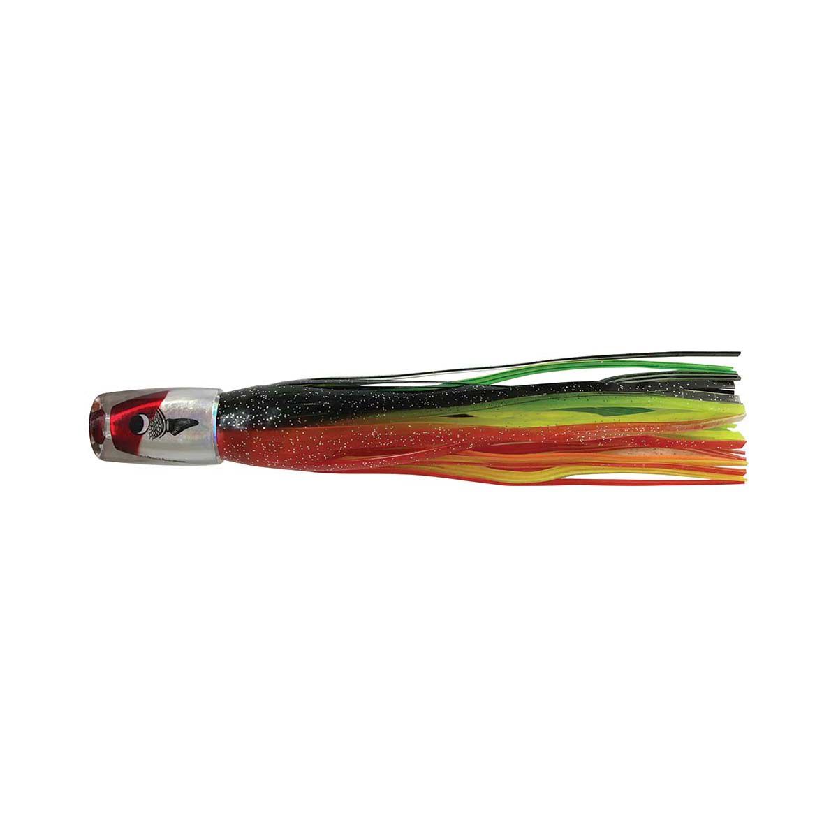Bluewater Pop Skirted Trolling Lure 4in Red Head | BCF