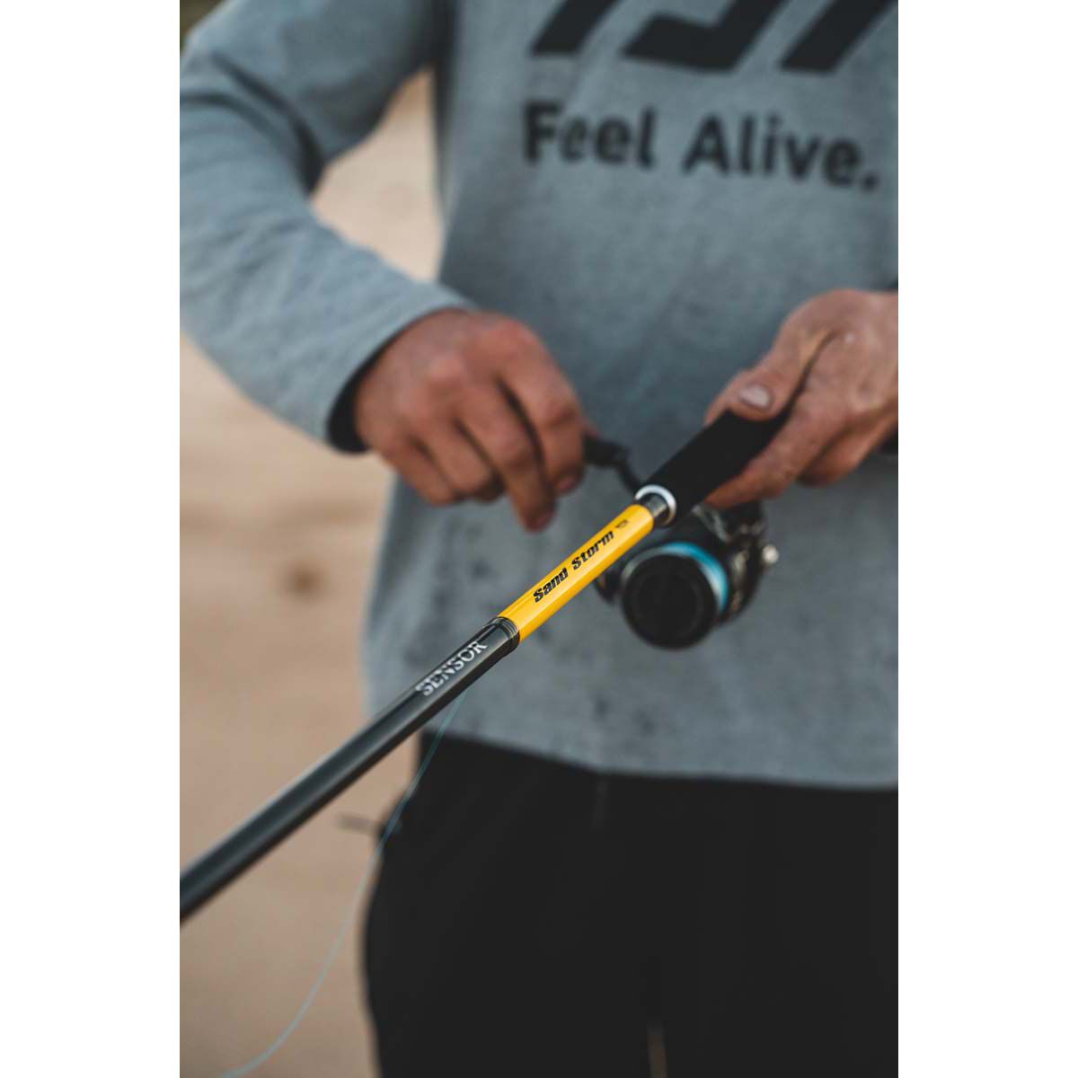 Daiwa 21 Sensor Sandstorm Surf Rod | BCF