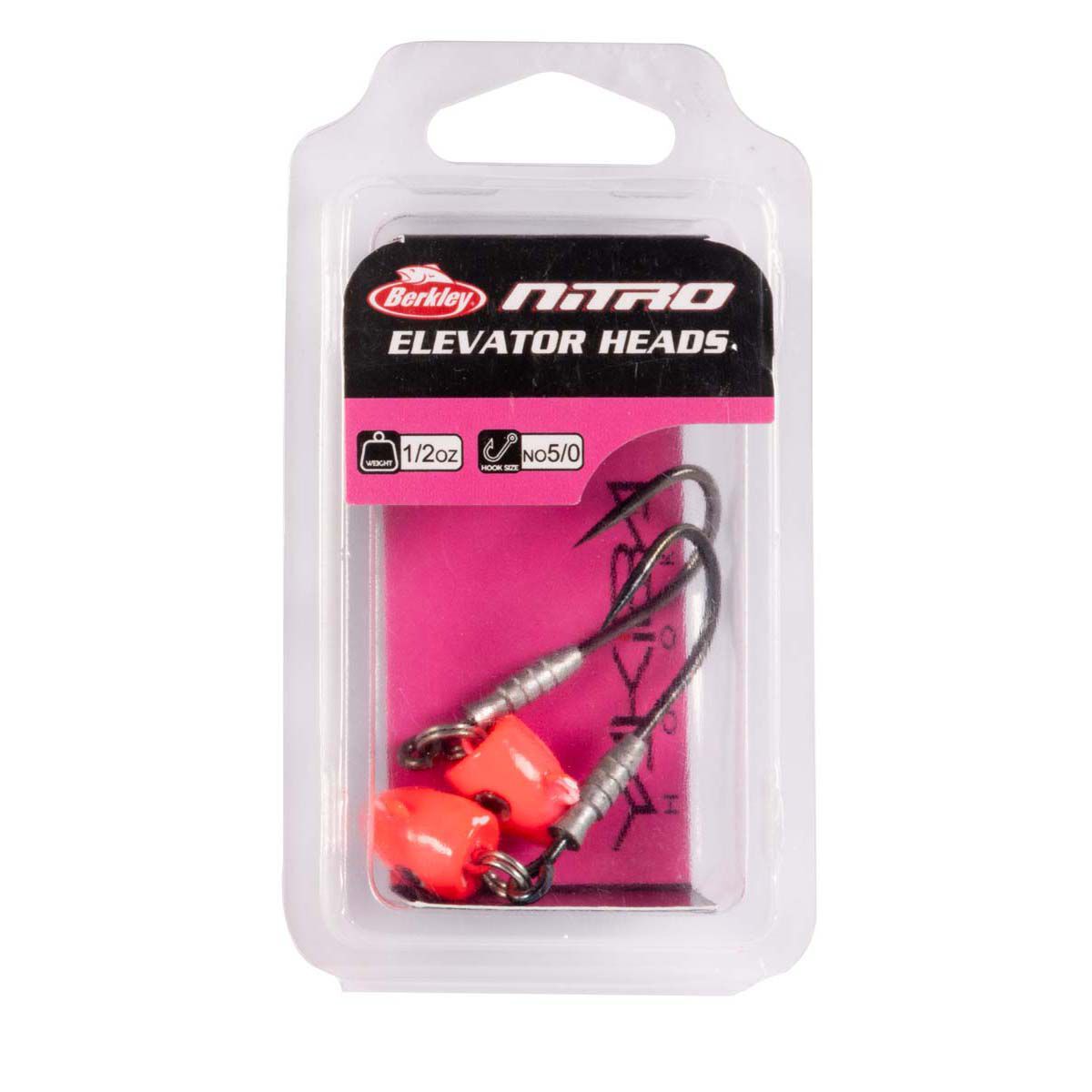 Berkley Nitro Elevator Head Jig Heads Lumo Pink | BCF