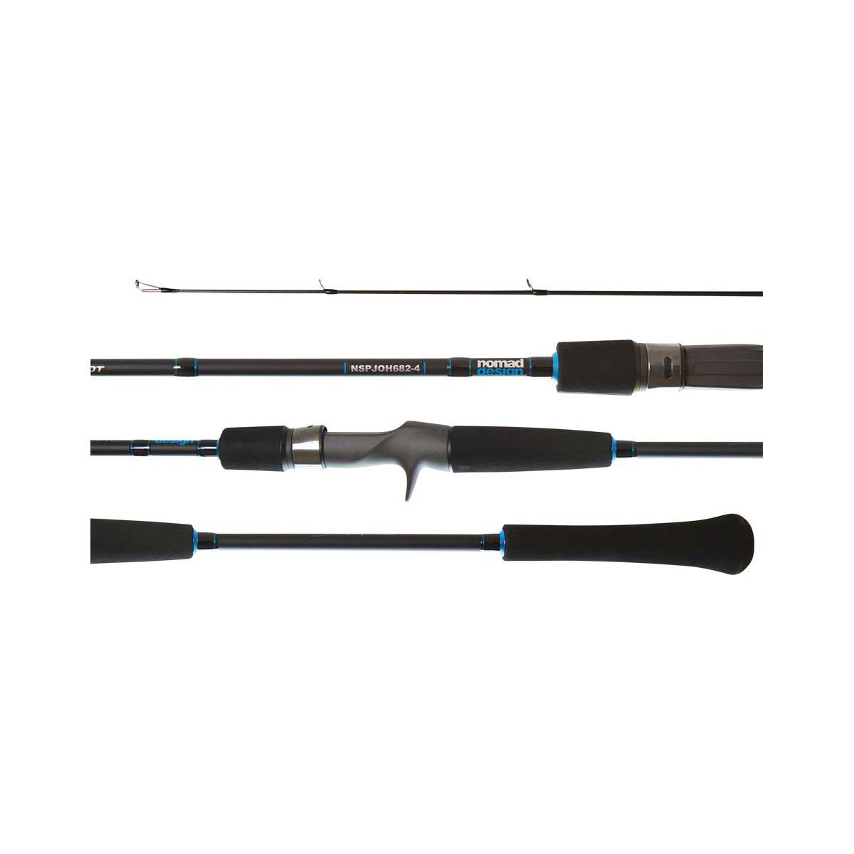 Nomad Overhead Rod Slow Jig 6ft 8in PE2-4 20lb-50lb | BCF