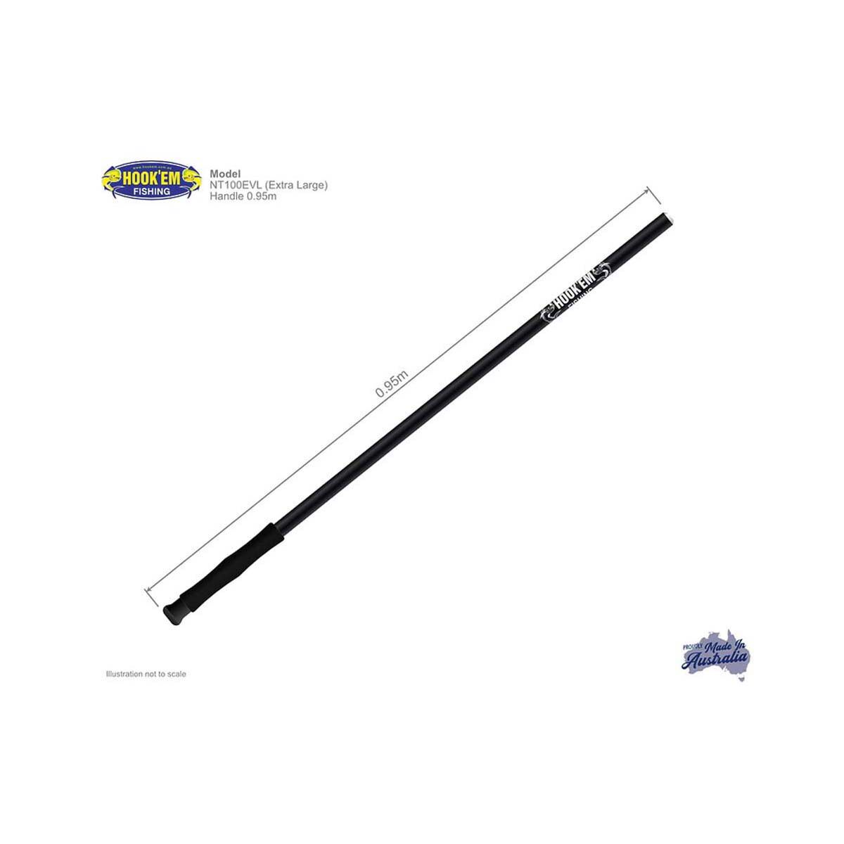 Hook'em Enviro XL Landing Net 100cm | BCF