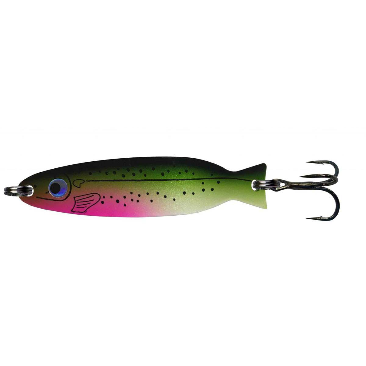 Wigston Tassie Devil Pegron Spoon Lure 11.5g Rainbow Trout | BCF
